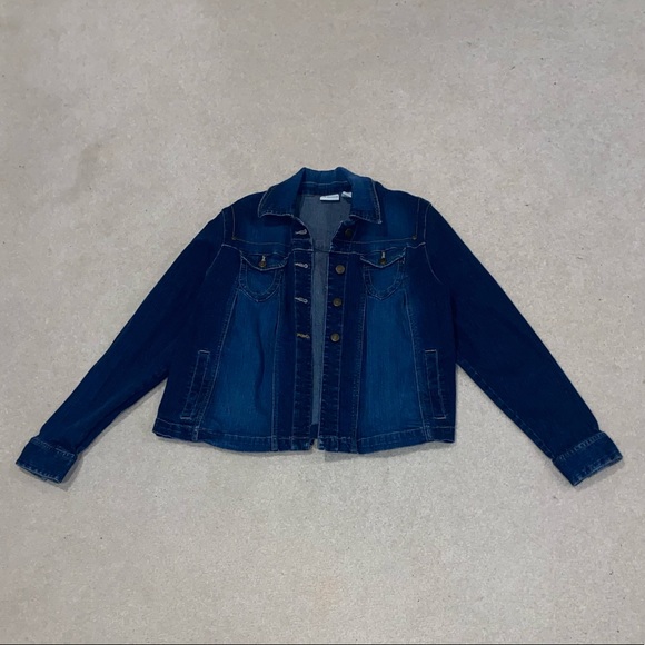 Kim Rogers | Jackets & Coats | Kim Rodgers Denim Jacket | Poshmark